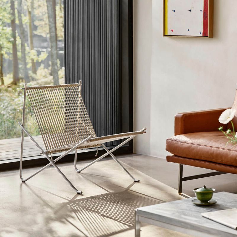 PK4 'Holscher' Loungestolen af Poul Kjærholm - Se den her