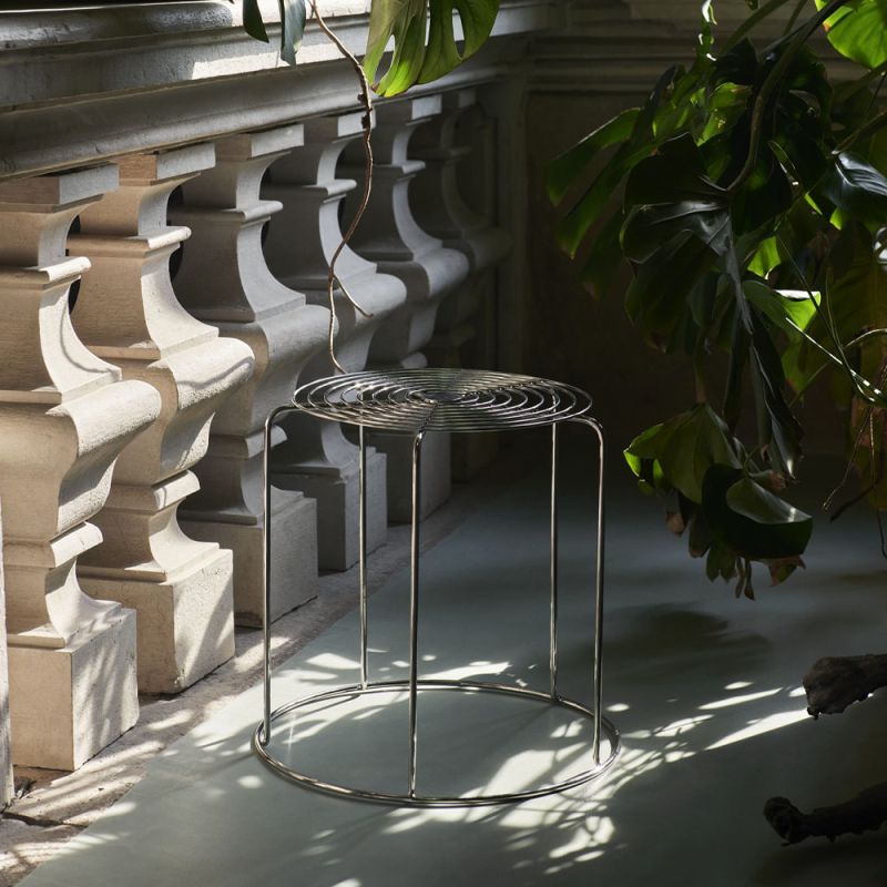 Wire Stool VP11 af Verner Panton - Køb skamlen her